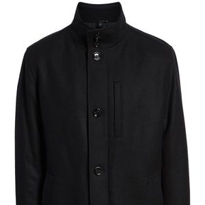 Hugo Boss | Jackets & Coats | Hugo Boss Camron Wool Blend Coat Nwt ...